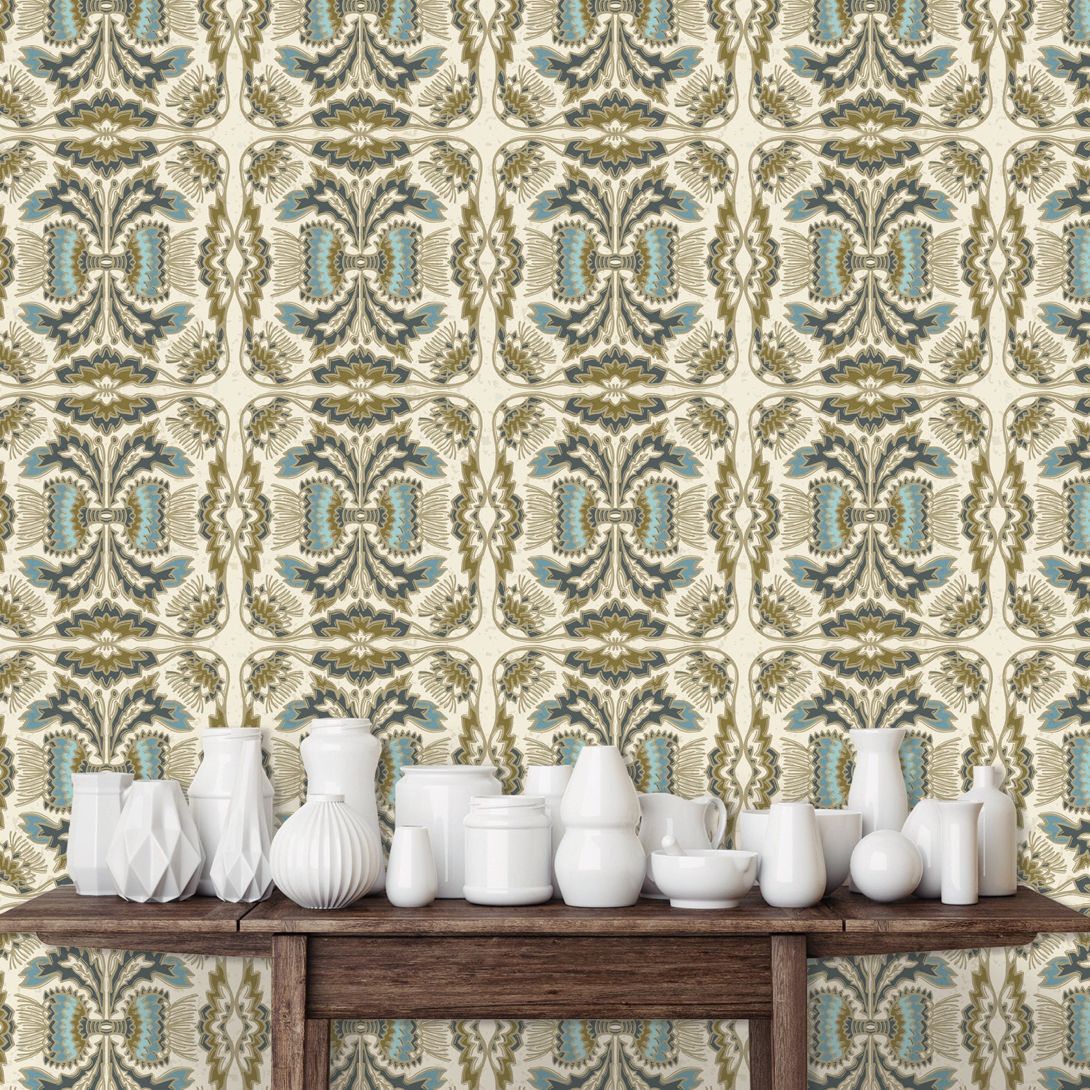 old victorian wallpaper pattern