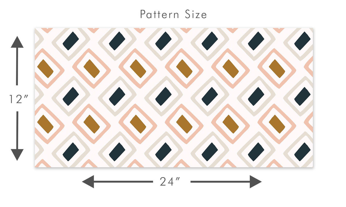 Tenby Road Geometric Wallpaper – Pickwick and Elm